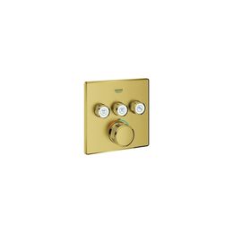 Grohe Fertigset Grohtherm Smartcontrol C sunr geb., eck, UP-THM, 3 Absperrventil (29126GN0)