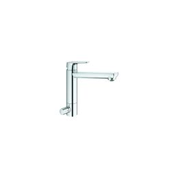 Grohe Sp&uuml;ltisch-Einhebelmischer BauEdge 1/2", mittelh Ausl, int. Vorabs, chr (31696000)
