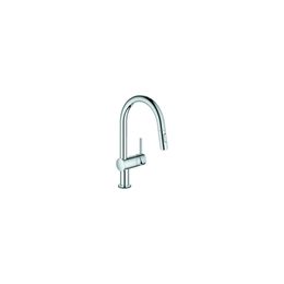 Grohe Sp&uuml;ltisch-Einhebelmischer Minta Touch chr, el, herausziehbare Dual-Sp&uuml;lbrause (31358002)