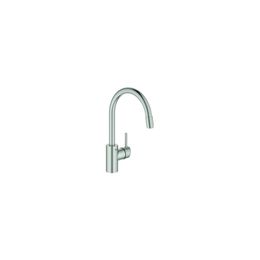 Grohe Sp&uuml;ltisch-Einhebelmischer Concetto 1/2", h. Ausl, ausz Laminarbr., superst. (32663DC3)
