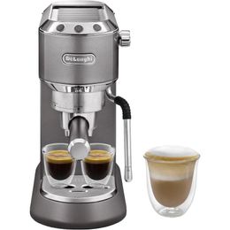 De'Longhi DE'LONGHI Espressomaschine »Dedica Arte EC885.BG - Espresso & Doppio, mit Milchschaumdüse« Nur 15 cm breit, für E.S.E Pads geeignet, 1L, inkl....
