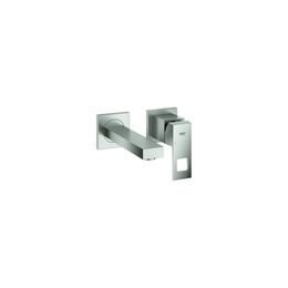 Grohe Fertigmontageset Eurocube sst, 2-Loch-Waschtisch-Wandarmatur, Ausl. 17,1cm (19895DC0)