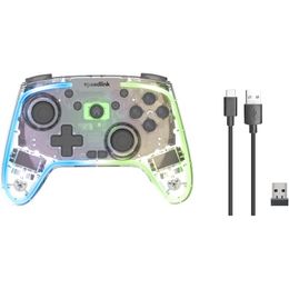 Speed-Link SPEEDLINK Gaming-Controller »RAIT NX RGB - kabelloses Gamepad für PC/Android/Switch OLED/Lite« RGB-Beleuchtung, Hall Effekt Sensoren, Makro-Tasten,...