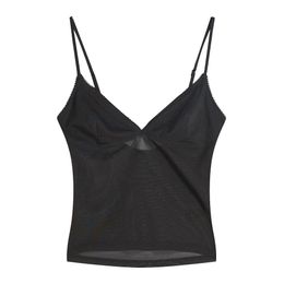 Bershka Top female Black size XS