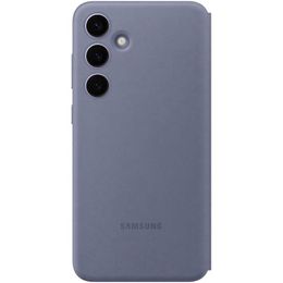 Samsung Handyhülle »Smart View Wallet Case für Galaxy S24+« Schutz, griffig und stylisch Violett Hergestellt zu Teilen aus recyceltem Material