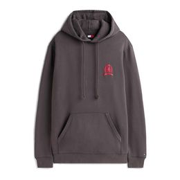 Tommy Jeans Sweatshirt 'PLAY' male Brown size XXL