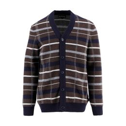 Barbour Knit Cardigan 'Kane' male Brown size M