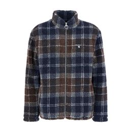 Barbour Fleece Jacket 'Tartan' male Brown size M