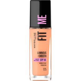 Maybelline NEW YORK Foundation »Fit Me! Liquid Make-Up« mit langanhaltender Formel 125 Nude Beige Foundation von Maybelline New York