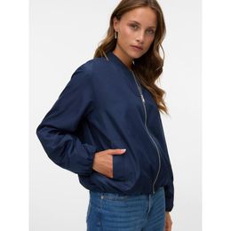 Véro Moda VERO MODA Outdoorjacke »VMLEE SHORT BOMBER JACKET GA« ohne Kapuze Navy Blazer S S Jacke von Vero Moda