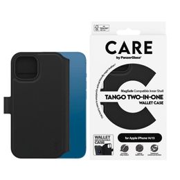 CARE BY PANZERGLASS Handyhülle »MagSafe Compatible Tango 2-in-1 Wallet Case für Apple iPhone 14« Backcover, Schutzhülle, Handyschutzhülle, Case,...