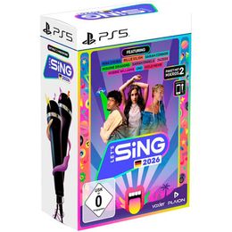Ravenscourt Spielesoftware »Let’s Sing 2026 German Version (+ 2 Mics)« PlayStation 5 (ohne Farbbezeichnung) Erscheinungsdatum: 30.11.2025