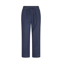 Freequent 7/8-Hose »FQLAVA-ANKLE-PA« aus Leinen und mit Kordelzug Navy Blazer L - N-Gr N-Gr L Weite Leinenhose für Damen von Freequent