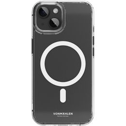 VONMÄHLEN VONMÄHLEN Smartphone-Hülle »iPhone 15, Transparent Case - Schutzhülle, transparent« transparent