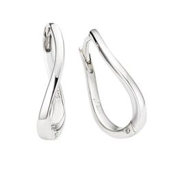 Bruno Banani Paar Creolen »Schmuck Geschenk Silber 925 Ohrschmuck Ohrringe« silberfarben Damencreolen, ein absoluter Klassiker!