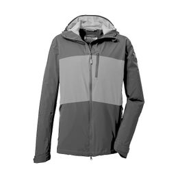 Killtec Outdoorjacke »KOS 31 MN JCKT« Leichte, wasserdichte Funktionsjacke mit verstellbarer Kapuze schwarz XL XL Herren Funktionsjacke mit Kapuze