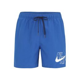 Nike Swim Boardshorts 'Lap 5' Herren Größe S blau / weiß