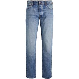 Jack & Jones PlusSize JACK & JONES PLUSSIZE Tapered-fit-Jeans »JJIMIKE JJORIGINAL CB 010 PLS« blue denim 48 - Länge 32 Länge 32 48 Tapered-fit-Jeans mit weiter Beinform...