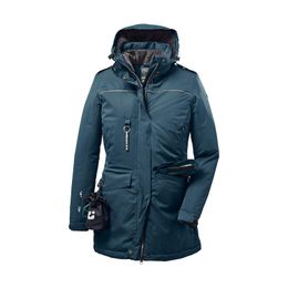 Killtec Outdoorjacke &raquo;KOW 141 WMN JCKT&laquo; Funktionsparka mit abzippbarer Kapuze, wasserdicht, atmungsaktiv dunkelpetrol 46 46 Funktionsparke mit...