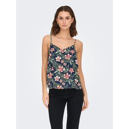 Only Spaghettitop &raquo;ONLNOVA LIFE PARIS SINGLET AOP PTM&laquo; Navy Blazer AOP:616 Tropicool 34
