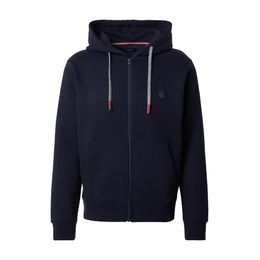 Jack & Jones Premium Zip-Up Hoodie 'JPRBLURONALDO' male Blue size XXL