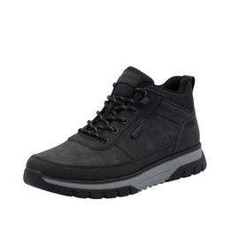 Rieker Schnürboots Outdoorboots, Sneakerboots mit wasserabweisender TEX-Membran schwarz 42 42 Knöchelhoher Sneaker mit Innenreißverschluss