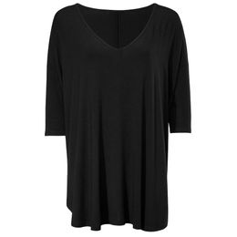 Heine Oversizeshirt Damen Gr&ouml;&szlig;e S schwarz