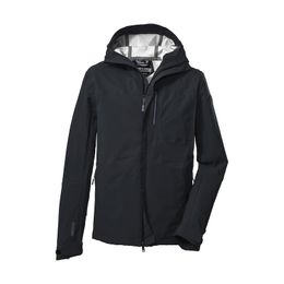 Killtec Funktionsjacke »KOS 29 MN JCKT« Wind- und wasserdichte Jacke mit Unterarmventilation und Reflektoren schwarz M M Herren 2 1/2 -...