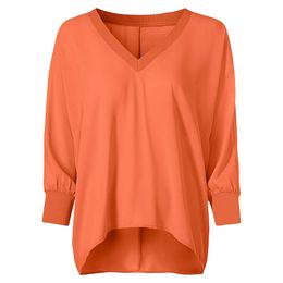 Heine Bluse Damen Gr&ouml;&szlig;e M/L orange / dunkelorange