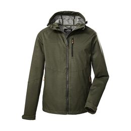 Killtec Softshelljacke &raquo;KOS 84 MN SFTSHLL JCKT&laquo; Softshelljacke: wasserdicht, windabweisend, recyceltes Material olivgr&uuml;n L L Herren Softshelljacke
