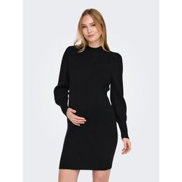 Only Maternity Strickkleid &raquo;OLMKATIA L/S DRESS KNT NOOS&laquo; Black S - N-Gr N-Gr S Langarm Strickkleid von Only