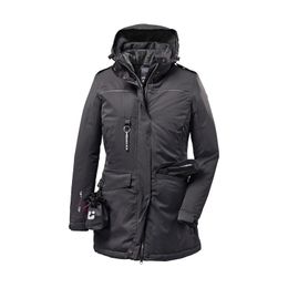 Killtec Outdoorjacke &raquo;KOW 141 WMN JCKT&laquo; Funktionsparka mit abzippbarer Kapuze, wasserdicht, atmungsaktiv anthra 38 38 Funktionsparke mit...