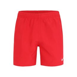 Nike Swim Sportbadeshorts 'VOLLEY' Herren Gr&ouml;&szlig;e S rot / wei&szlig;