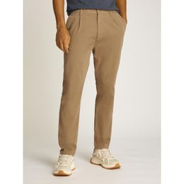 Tommy Jeans Chinohose &raquo;TJM CASUAL ELASTICATED PANT&laquo; mit Bundfalten Vintage Camel 3XL - N-Gr N-Gr 3XL Chinohose von Tommy Jeans