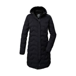 Killtec Steppmantel »KOW 9 WMN QLTD PRK« Wasser- und windabweisender Damen Parka mit verstellbarer Kapuze schwarz 44 44 Parka in Daunenoptik mit...