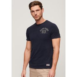 Superdry T-Shirt »VINTAGE ATHLETIC CHEST S/S TEE« Rich Navy XL XL Bedrucktes Shirt von Superdry
