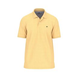 Fynch-Hatton Poloshirt mit kleinem Markenlogo pale yellow L L 0 von Fynch-Hatton