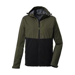 Killtec Outdoorjacke &raquo;KOS 62 MN JCKT&laquo; Leichte, wasserabweisende Softshelljacke mit Colourblock-Design schwarz S S Softshelljacke mit Kapuze