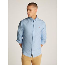 Tommy Jeans PLUS Langarmhemd »TJM REG OXFORD SHIRT EXT« in Großen Größen, Logostickerei, Button-down-Kragen Sugarplum Blue 6XL - N-Gr N-Gr 6XL Hemd...
