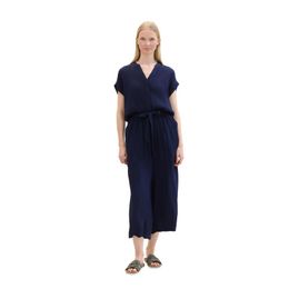 Tom Tailor Overall mit Bindegürtel sky captain blue 34 34 Jumpsuit von Tom Tailor