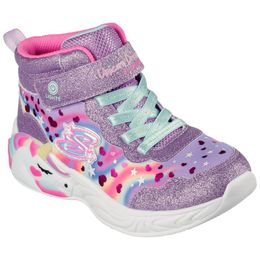 Skechers Sneaker »UNICORN DREAMS« mit Blinkfunktion zum Ein- und Ausschalten, Freizeitschuh, Halbschuh lavendel-multi 33 33 Mit Glitzerdetails