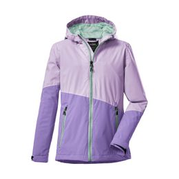 Killtec Outdoorjacke »KOS 206 GRLS JCKT« Wasserdichte, atmungsaktive Funktionsjacke mit verstellbarer Passform helllila 140 140 Funktionsjacke mit...