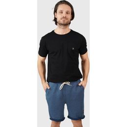 Brunotti Sweatshorts mit -Badge night blue S - N-Gr N-Gr S Ideal für sportliche Aktivitäten wie Laufen, Training und Fitness