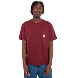 Element T-Shirt »Basic Pocket« Tawny Port XXL XXL Stoff: Baumwolle [160 g/m2]