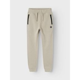 name it Jogginghose »NKMVIMO für Jungen mit Bündchen und Stretchkomfort« unifarben, casual, regular fit, Baumwollmischung, Rundhals Pure Cashmere...