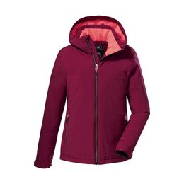 Killtec Outdoorjacke &raquo;KOW 198 GRLS JCKT&laquo; Wasserdichte Kinder-Winterjacke mit Fleece, verstellbarer Kapuze brombeer 164 164 Winterjacke mit Kapuze...