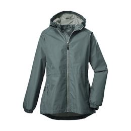Killtec Outdoorjacke »KOS 222 GRLS JCKT« Wasserdichter Mädchenparka, verstellbar, mit Kinnschutz und Zippern rauchmint 140 140 Mädchen...