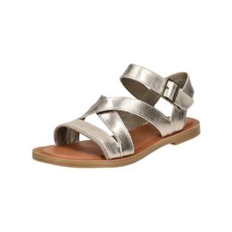Toms Shoes TOMS Riemchensandale »Sandalen Leder« Gold 41 41 Verschluss: Schließe