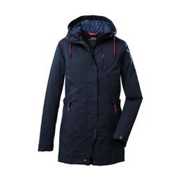 Killtec Parka »KOS 94 WMN PRK« Wind- und wasserdichter Damenparka, atmungsaktiv, verstellbare Details dunkelblau 40 40 Damen Funktionsparka mit Kapuze