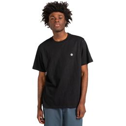 Element T-Shirt »Crail« Flint Black L L Material: Slub-Stoff aus Baumwolle [200...